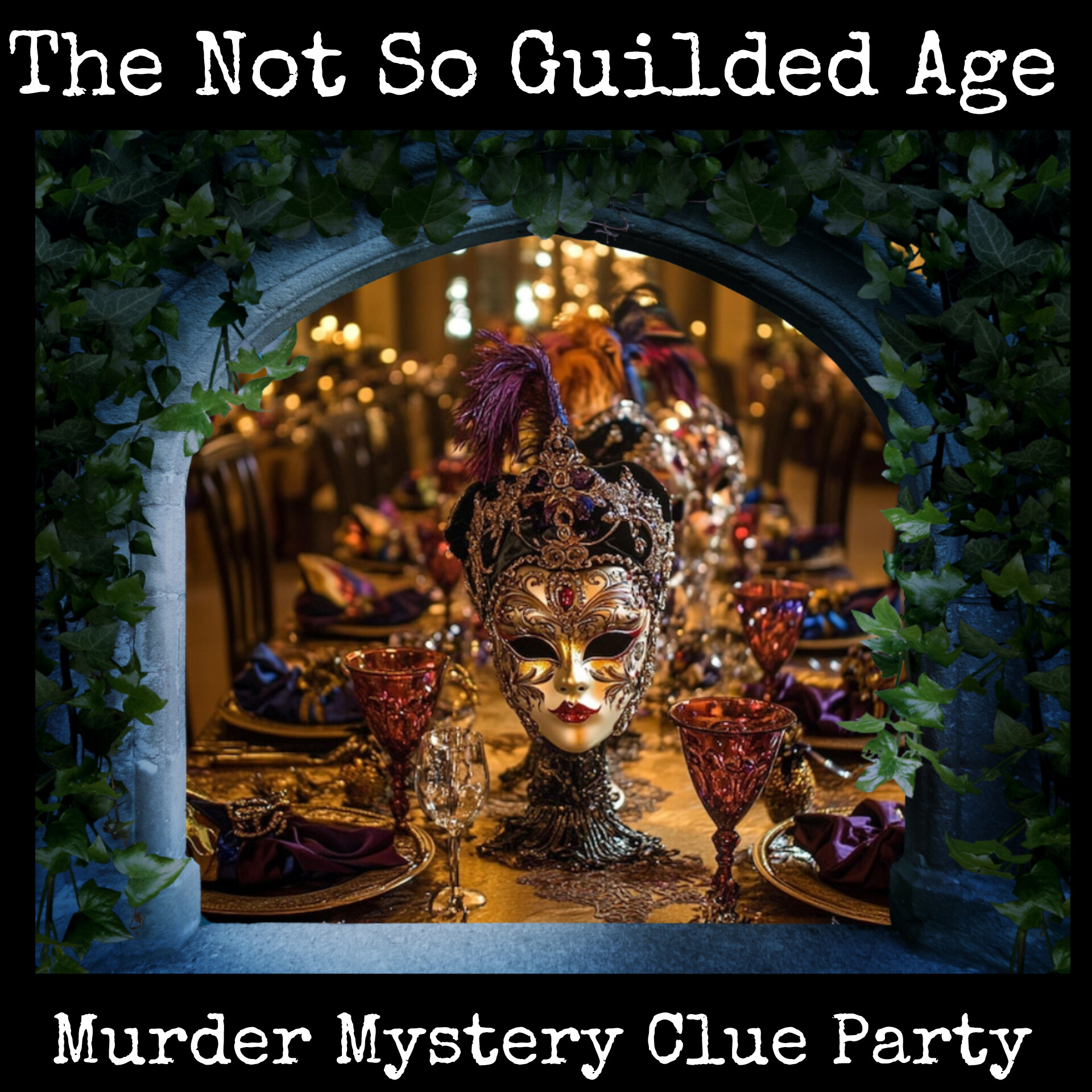Digital Download Clue Party Murder Mystery Game – Murder Mystery Events